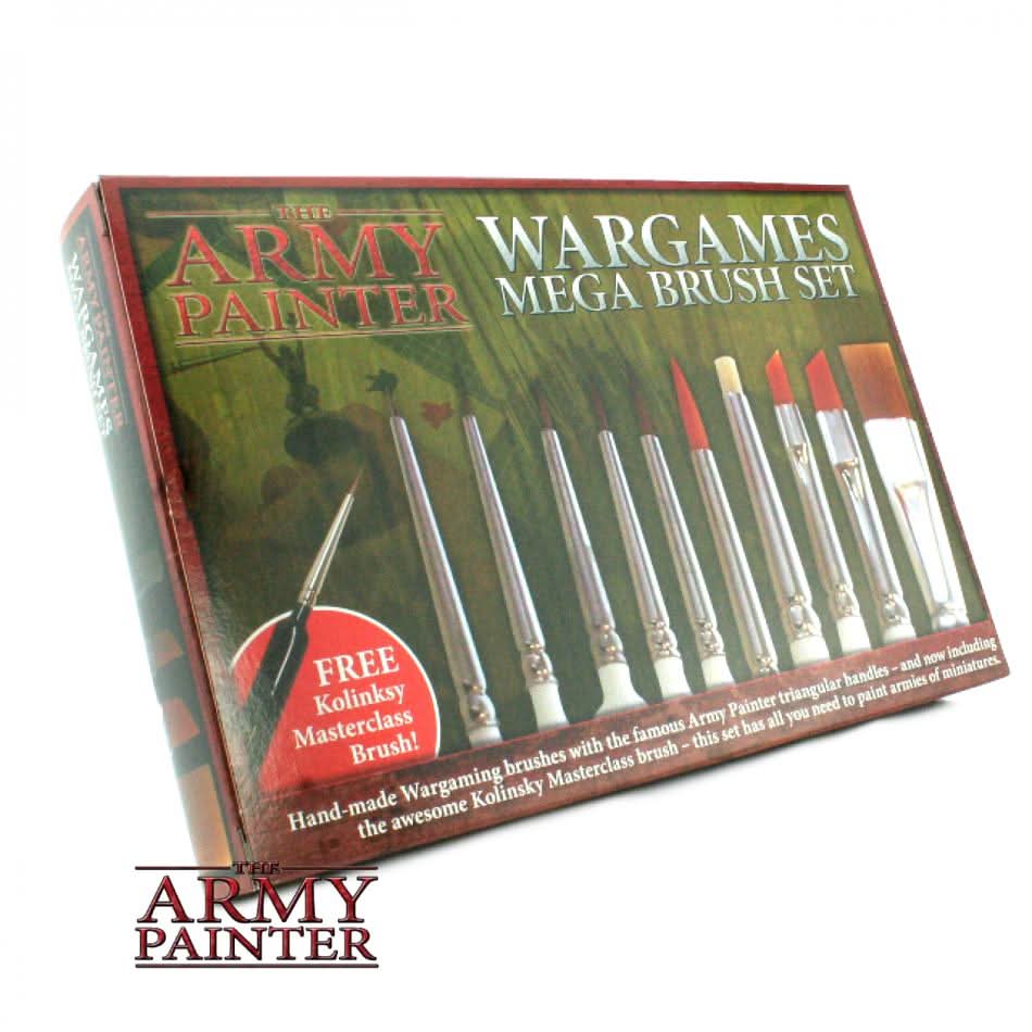 The Army Painter: Mega Brush Set – Tabletop Dominion