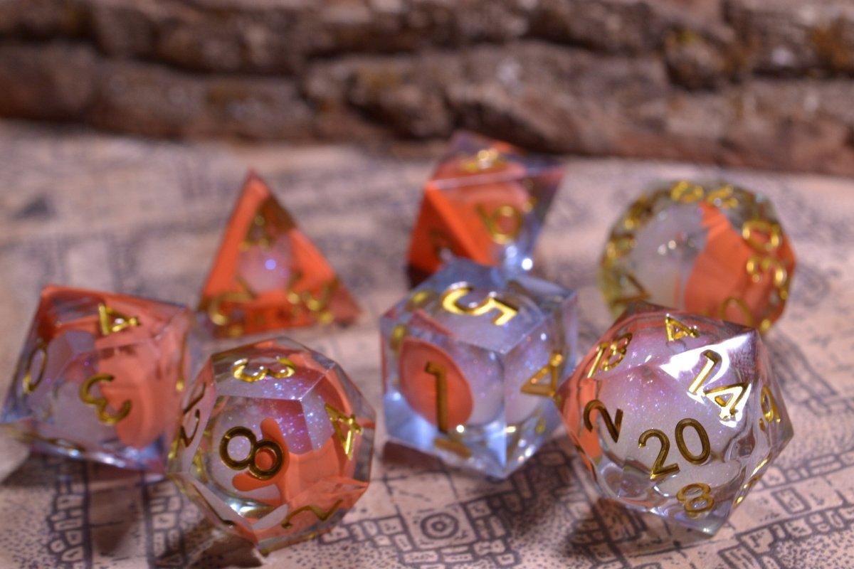 Fire Themed Dice Sets | Shop Fiery Themed Dice in the UK – Tabletop ...